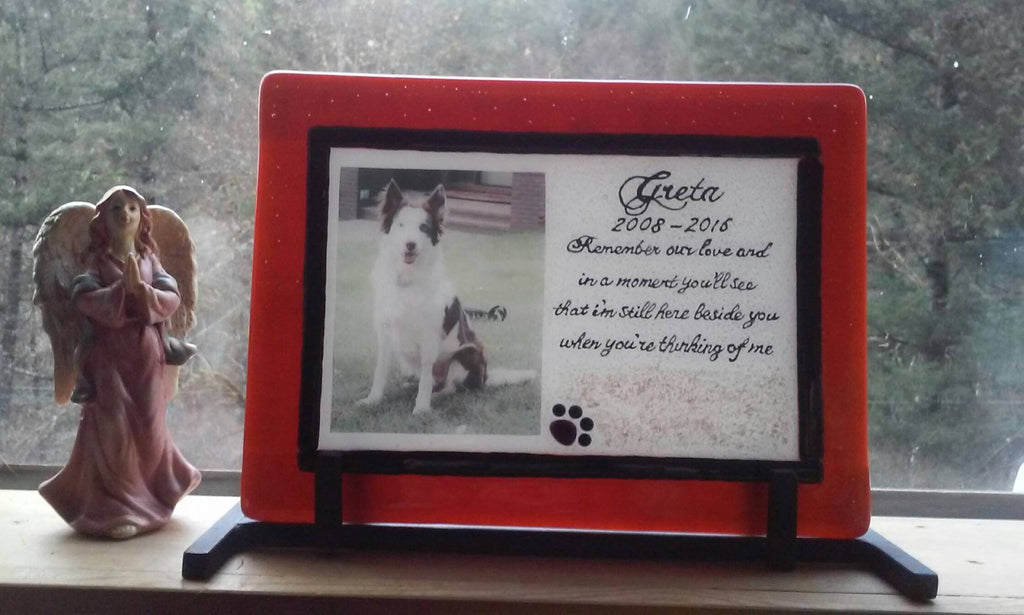 Cremation Photo Memorial Cremation Ashes InFused Glass – InFusion Glass